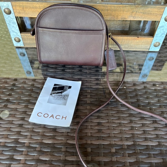Coach | Bags | Vintage Coach Abbie 97 In Dark Brown Mahogany | Poshmark